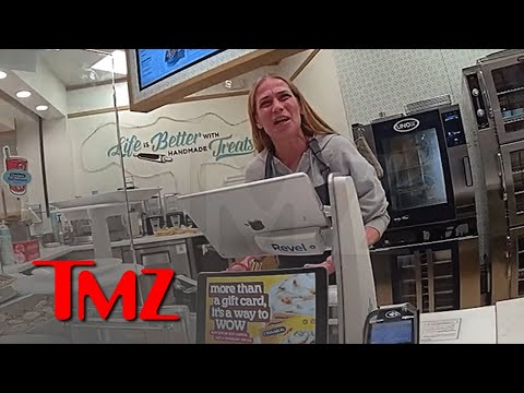 Bodycam Footage: Cinnabon Employee Who Used N-Word Confronts Cop | TMZ