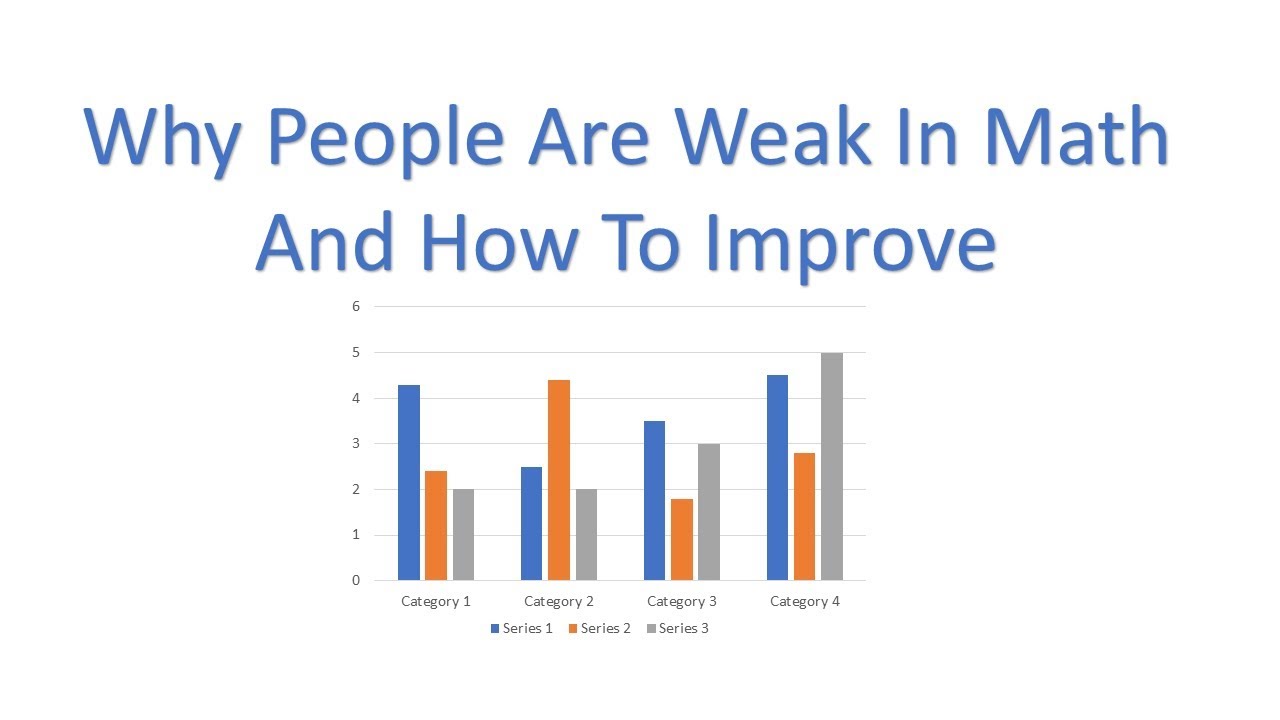 Why People Are Not Good In Math - And How To Improve - YouTube