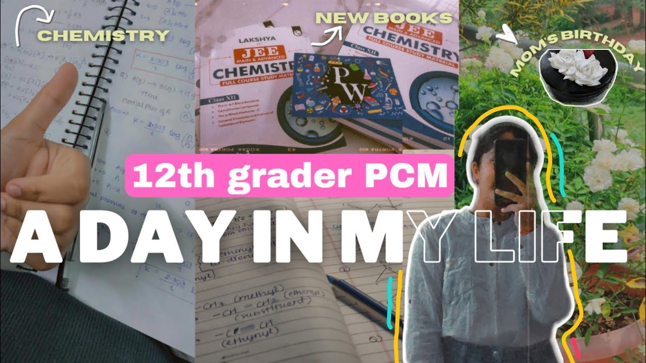 a day in the life of a 12th grader !!! - YouTube