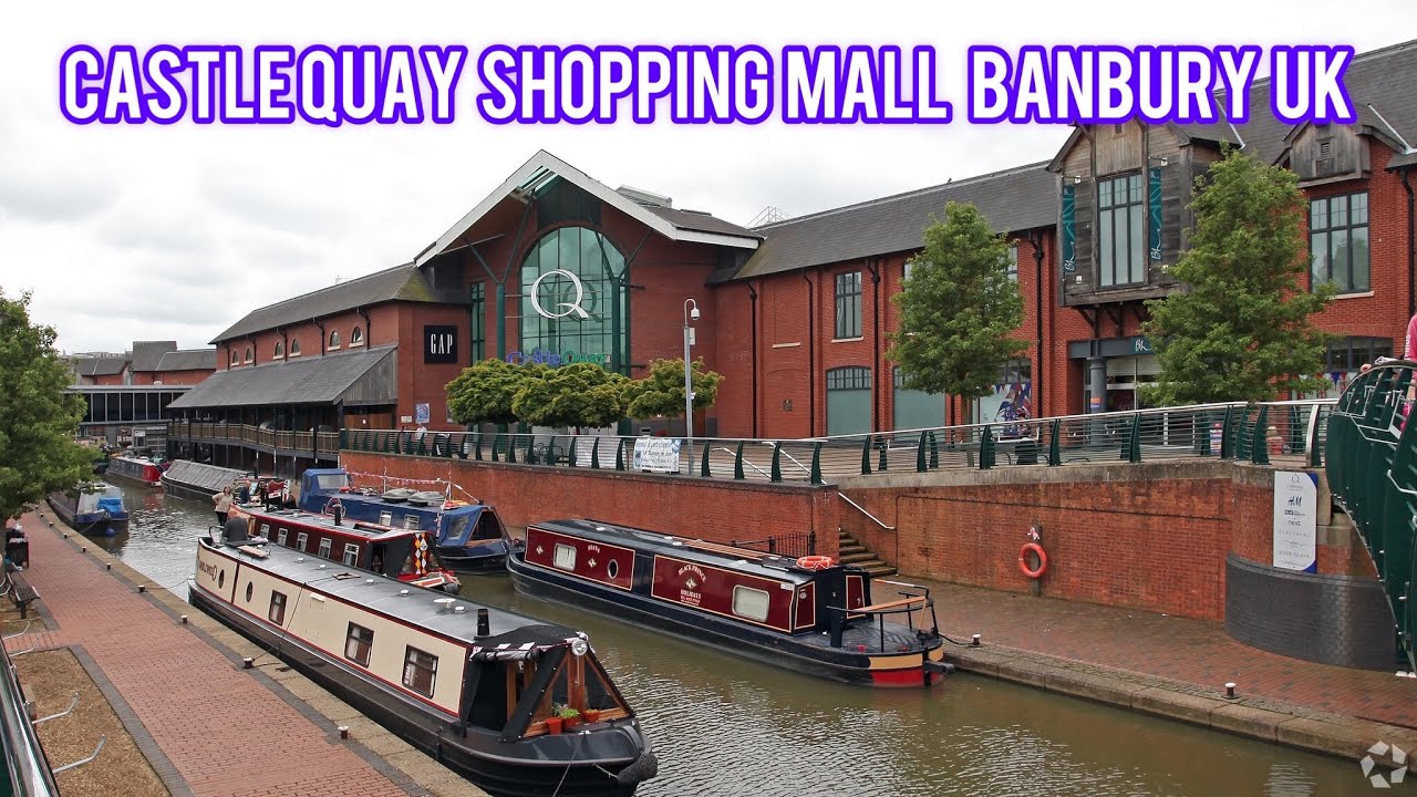 Castle Quay Shopping centre | Canal's narrow boats #shopping #boats # ...