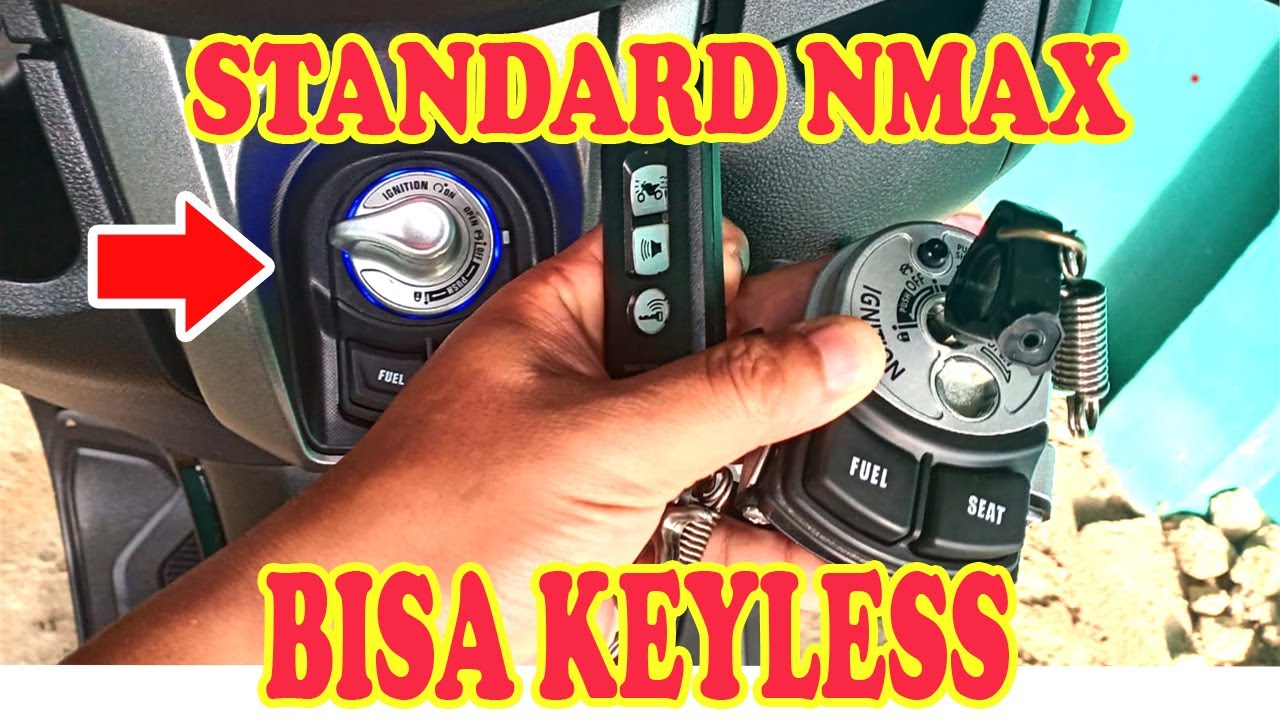 MODIF KUNCI KONTAK YAMAHA ALL NEW NMAX 155 STANDARD VERSION PAKAI ...