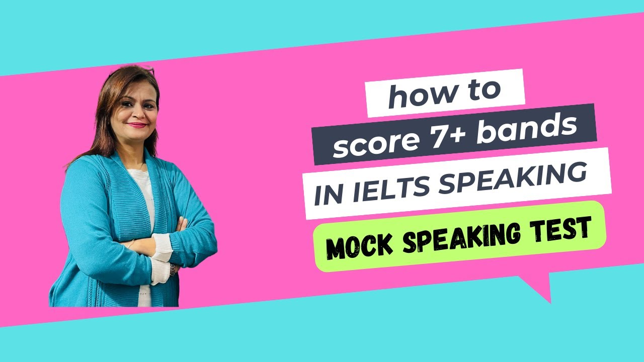 HOW TO SCORE 7+ BANDS IN IELTS SPEAKING TASK-1?? | MOCK SPEAKING TEST ...