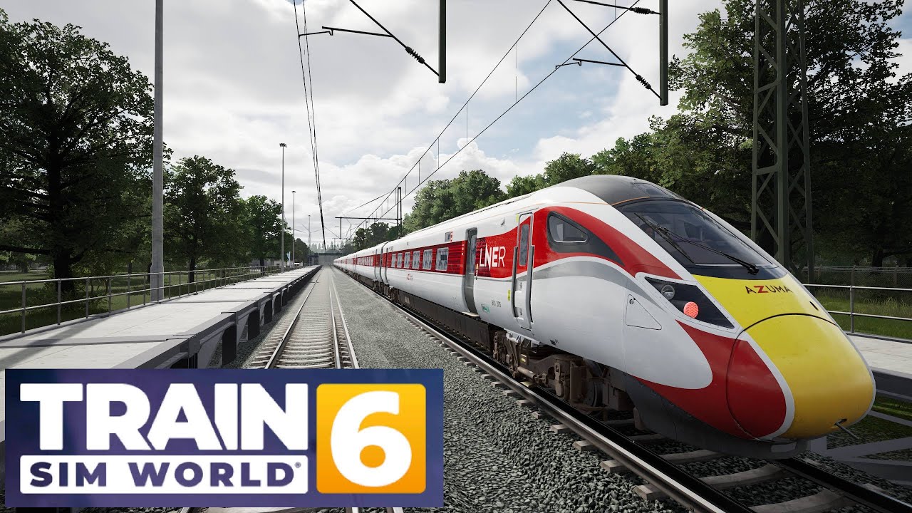 TRAIN SIM WORLD 6 - DECOUVERTE CLASS 801 LNER - YouTube