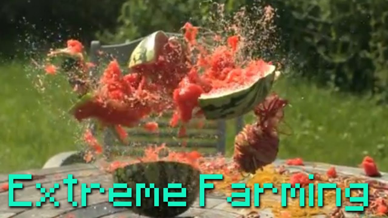 Exploding Melons! - Extreme Farming Minecraft Mod - YouTube