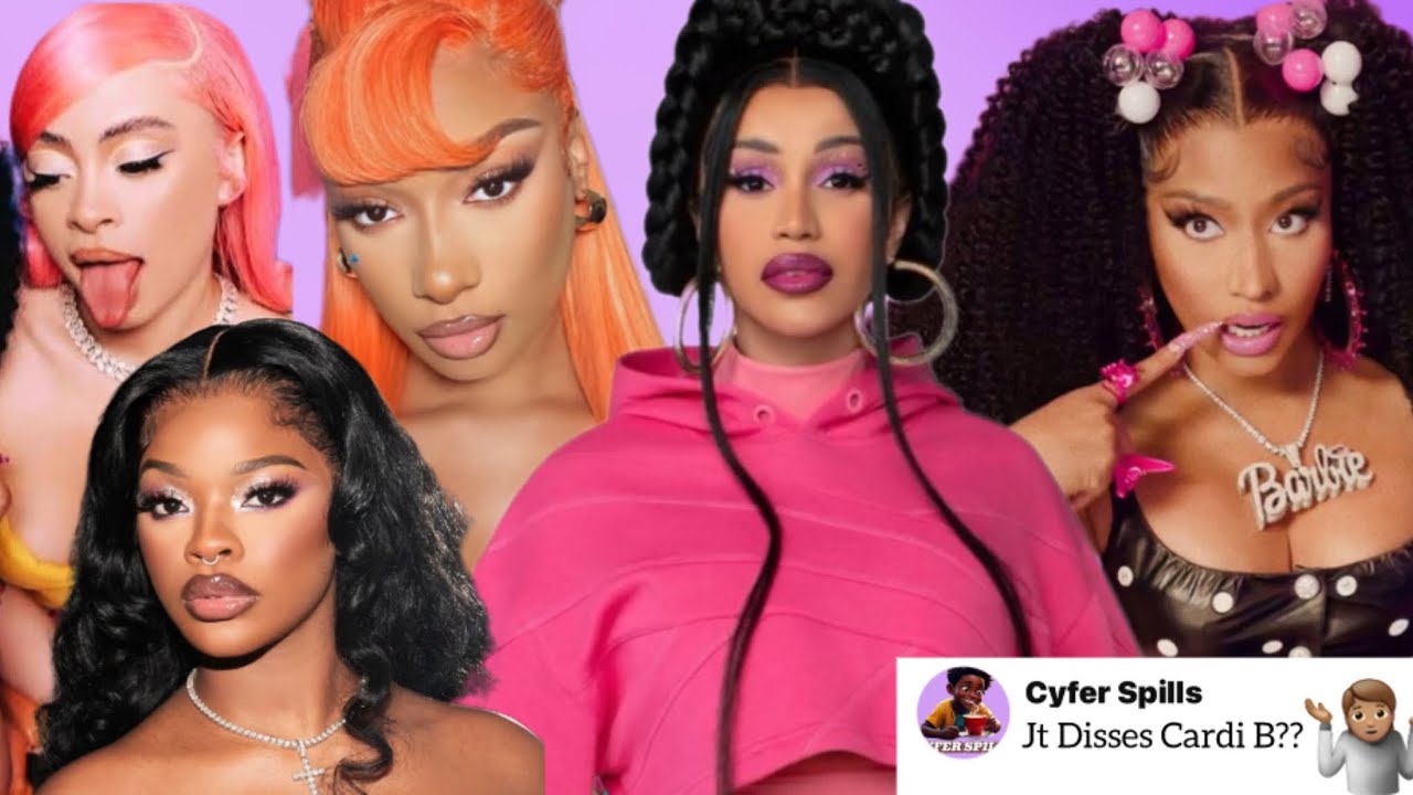 Jt Claps Back At Cardi B‼️Nicki The Top Female ⁉️Megan Gets Dragged ...
