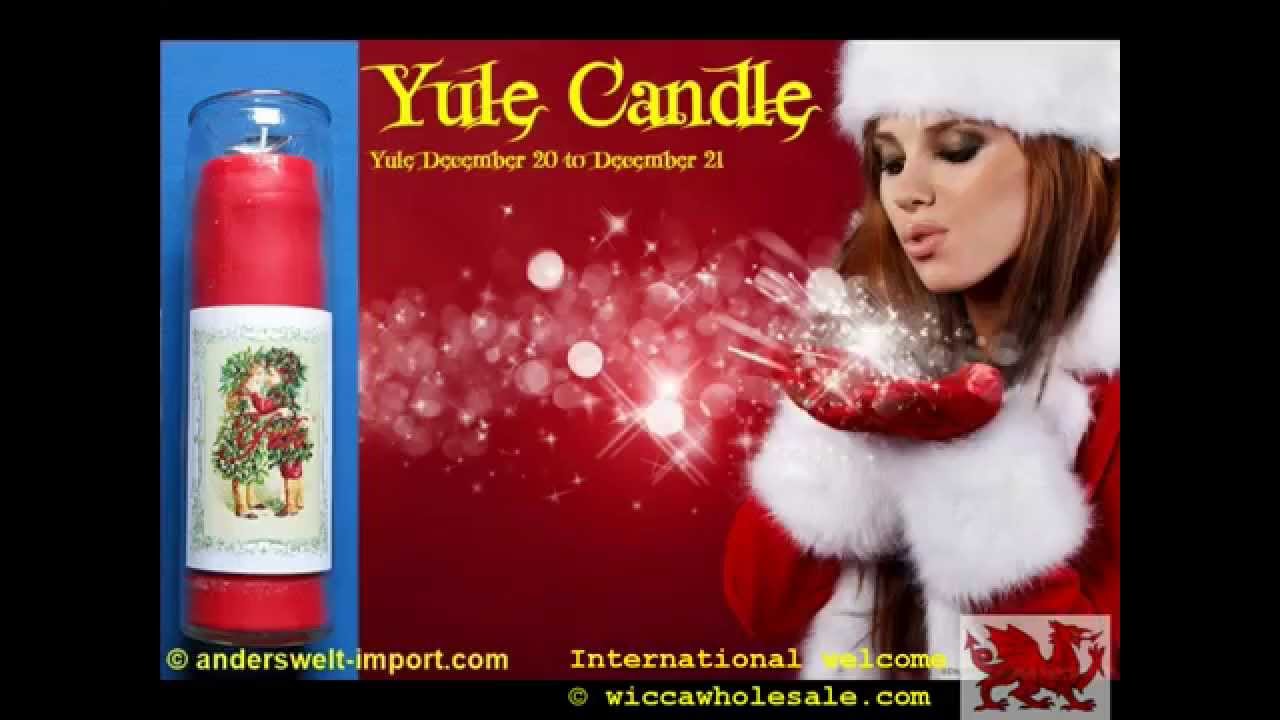 Yule Ritual Candle,Yule Bougies, Jule Kerze - YouTube