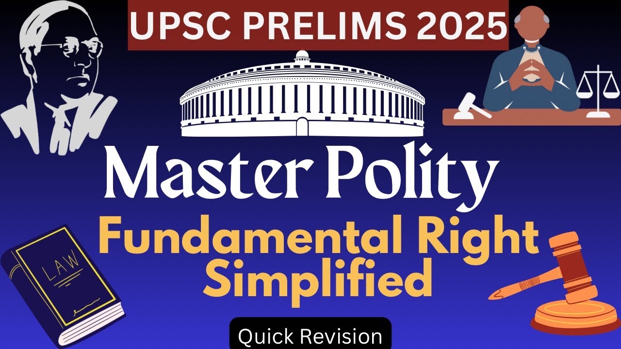 POLITY Booster | Quick Revision for UPSC Prelims 2025 | Topic ...