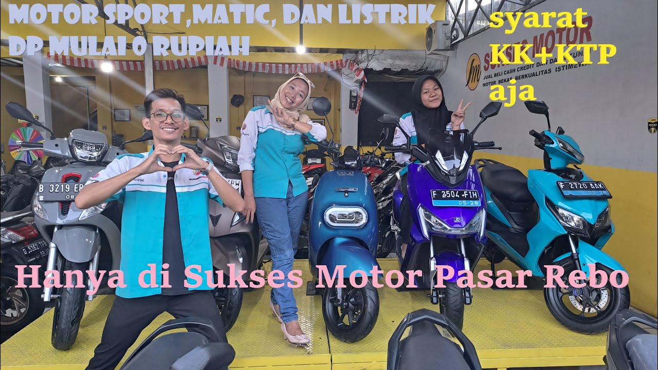 Motor Sport, Motor Matic, Motor Listrik DP Mulai 0 Rupiah Ready di ...