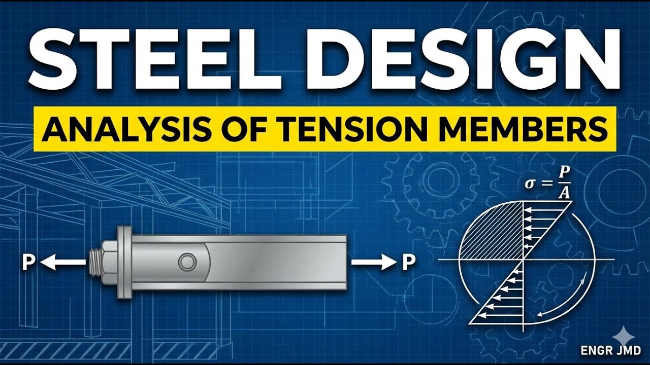 STEEL DESIGN | TENSION MEMBERS PART 1 - YouTube