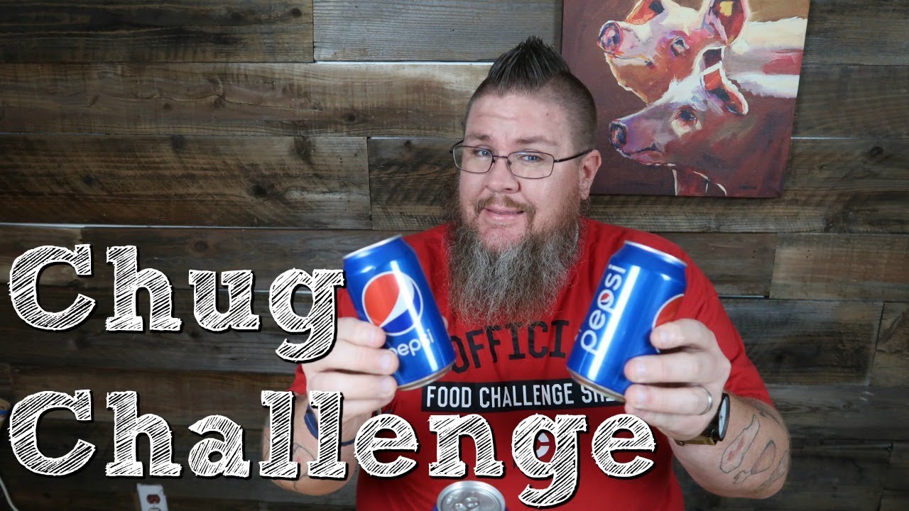Pepsi Chug Challenge - YouTube