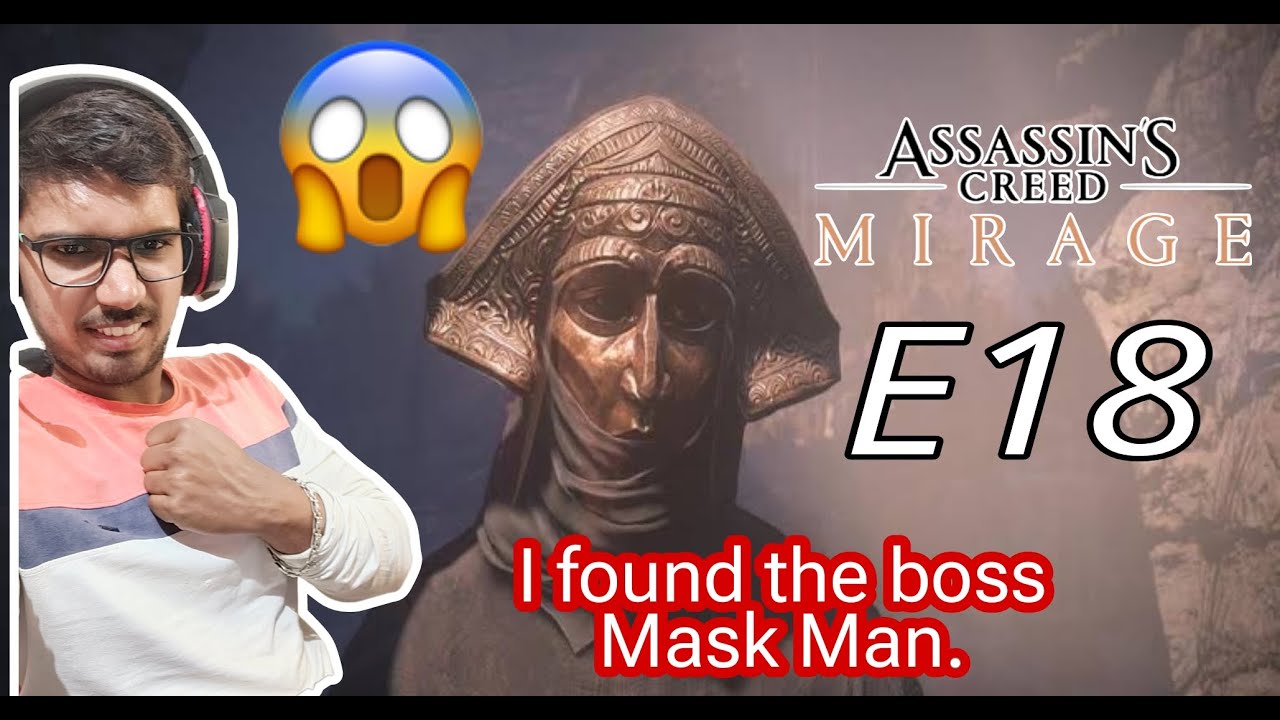 I found the boss mask man, #assasinscreed #mirage#ubisoftgames#shorts# ...