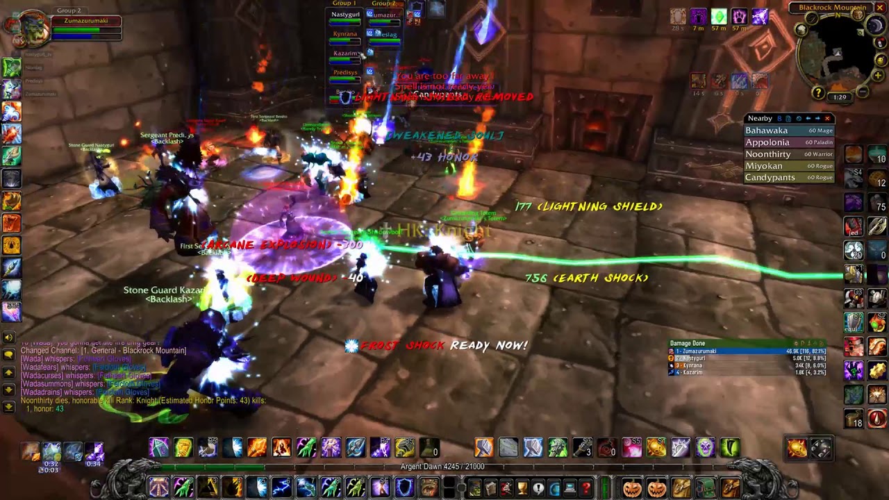 WoW classic - Enh Shaman PvP (pt. 2) - YouTube