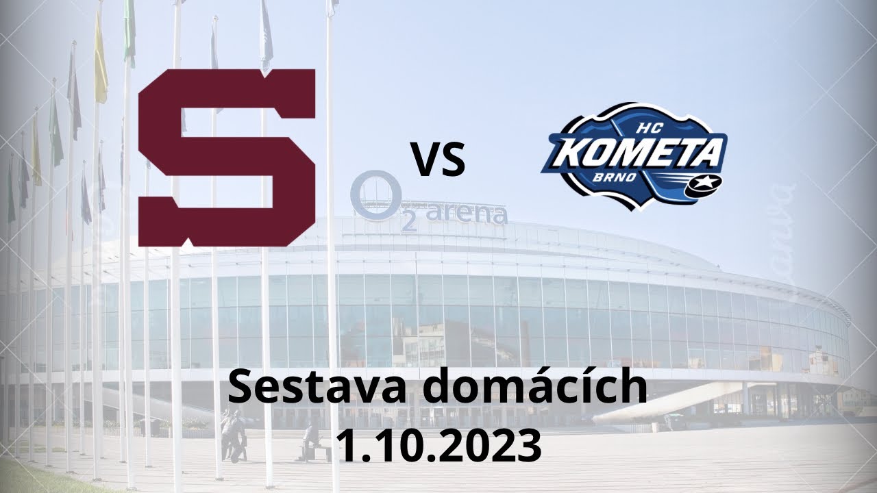 O2 aréna - 1.10.2023 - Sparta-Kometa - sestava domácích - YouTube