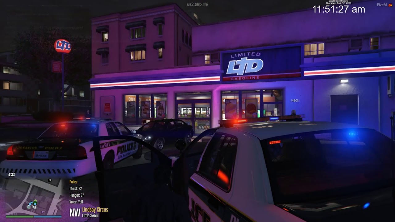 Badlands RP - Responding to a Store Robbery - YouTube