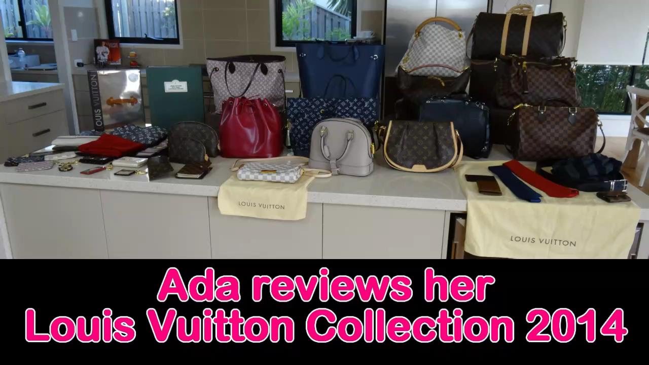 Ada's Louis Vuitton Collection 2014 - YouTube