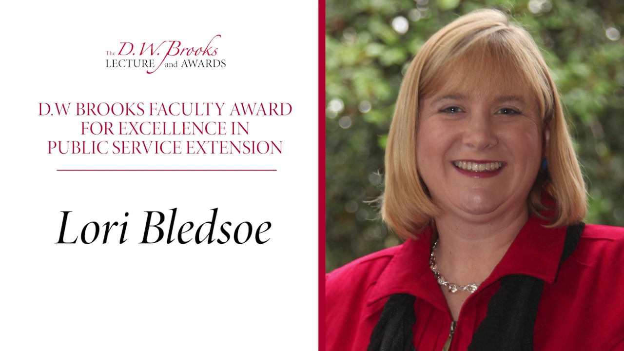 2019 DW Brooks Winner Lori Bledsoe - YouTube