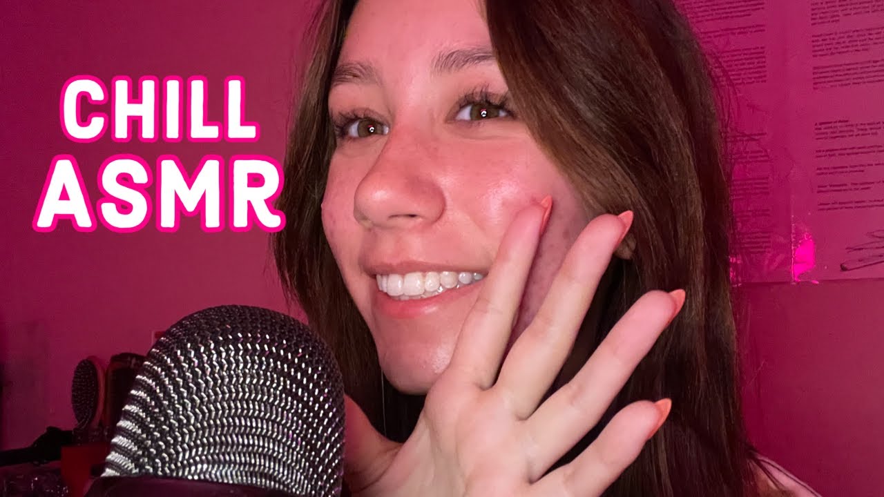 ASMR | late night ramble (acne, tretinoin, eating, etc.) - YouTube
