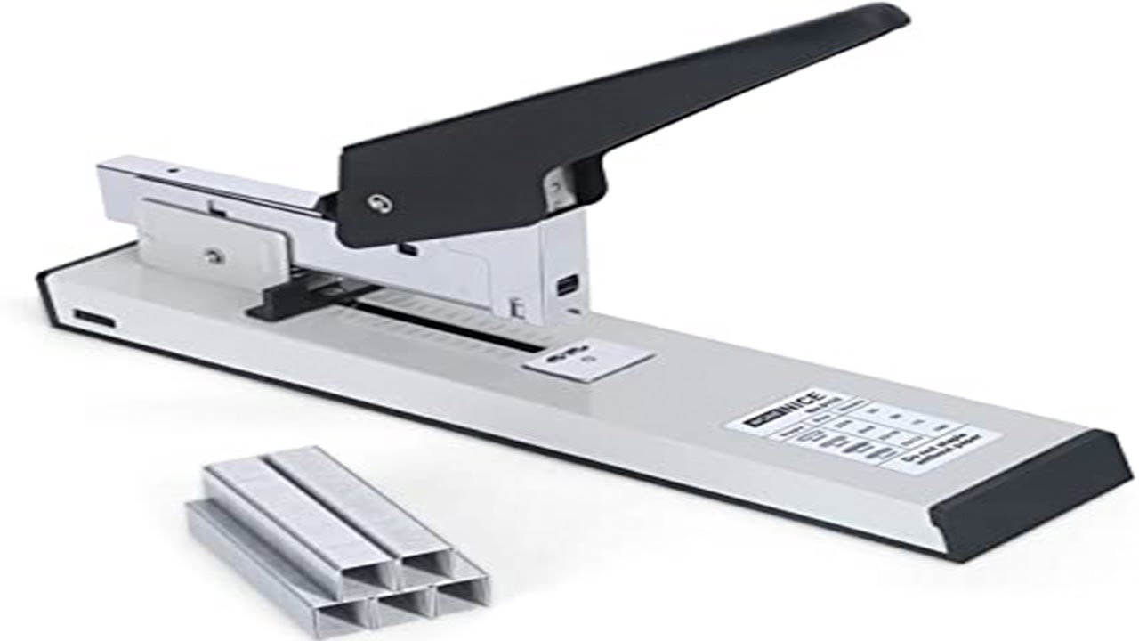 HOW TO USE, LOAD AND CHANGE PIN IN BIG HEAVY DUTY STAPLER 2021. - YouTube