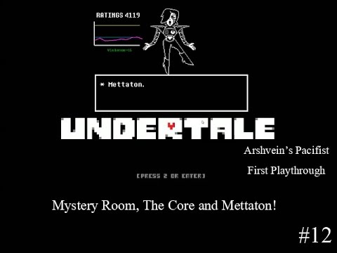Undertale - Pacifist FIRST Playthrough - Part 12 - Mystery Room, The ...