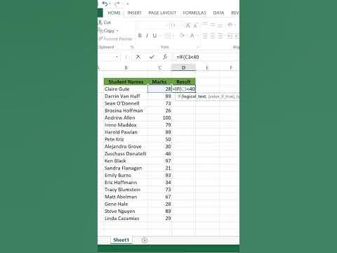 Take control of your data with the power of IF function in Excel! 🚀#exceltips #Analysis # ...