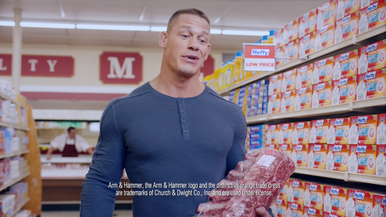 John and Carol Cena for Hefty - YouTube