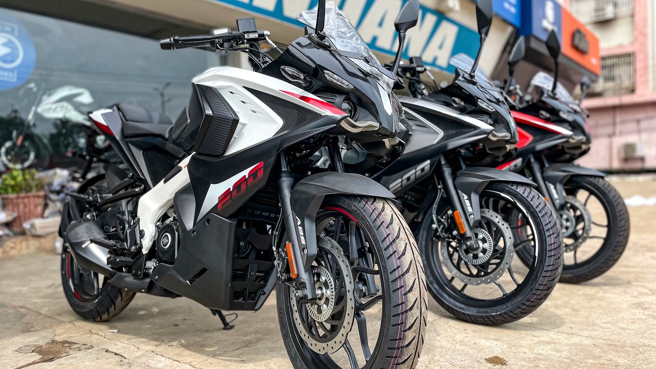 Finally 2024 New Model Bajaj Pulsar RS 200 All Color E20 Detailed ...