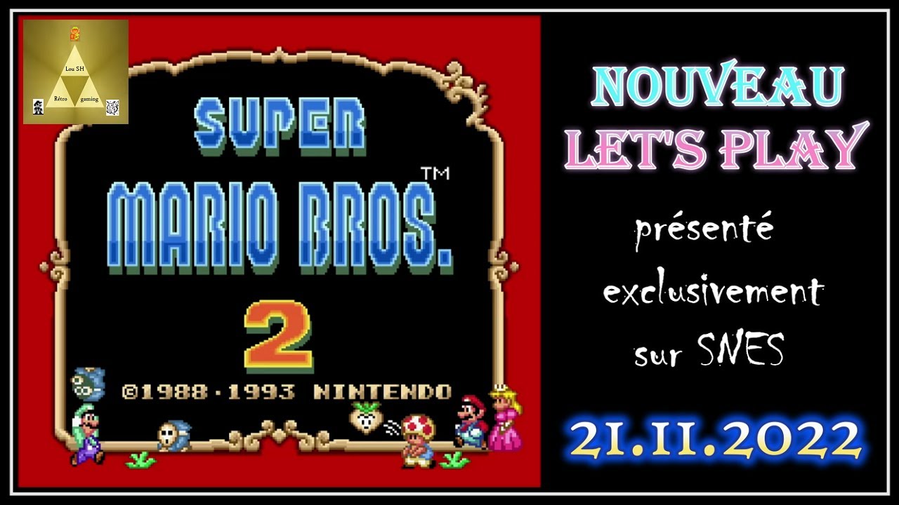 SUPER MARIO BROS 2 (Snes) - Teaser Let's Play n°12 - YouTube