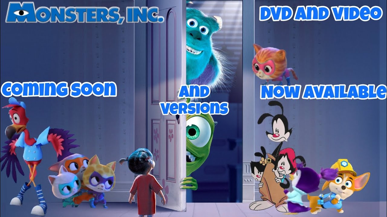 Monsters, Inc. DVD and video commercial (tv spot) CS and NA versions ...
