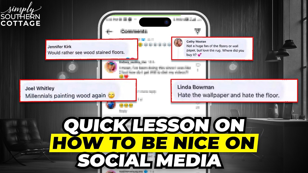 A Quick Lesson on How to be Nice on Social Media - YouTube