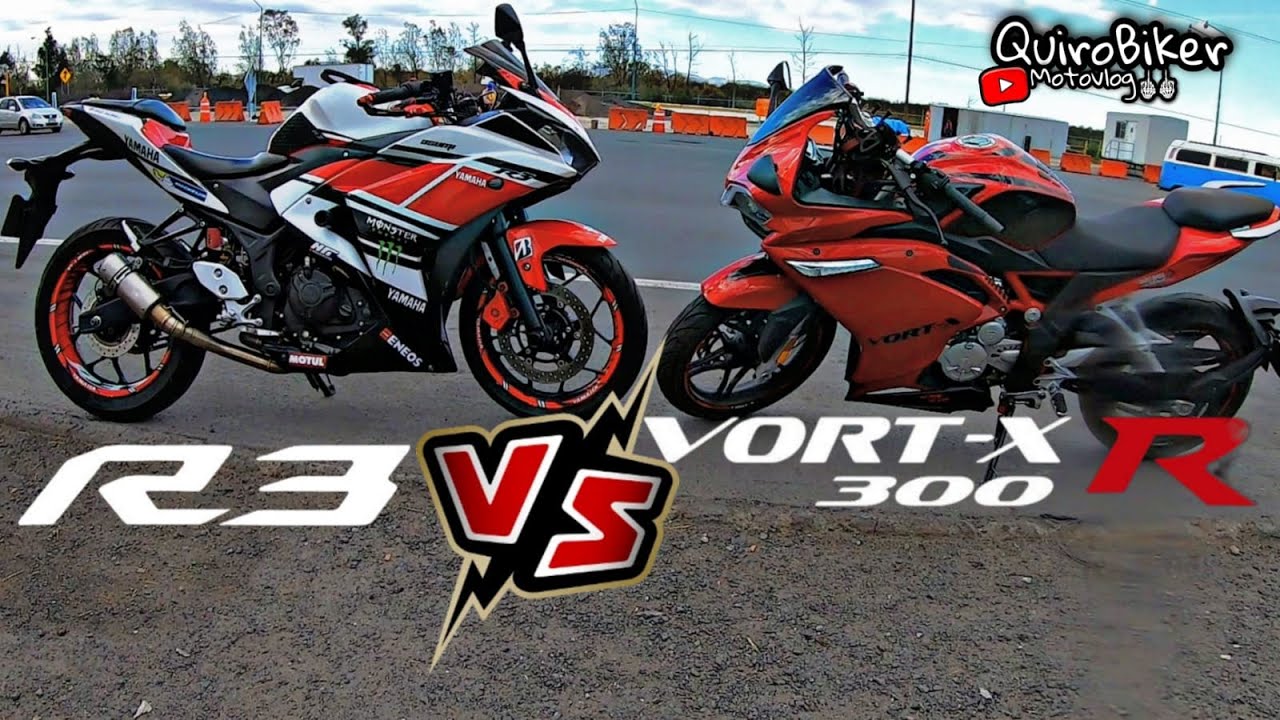 YAMAHA R3 vs ITALIKA VORT-X 300R 🔥🏁|¿Dio batalla la China? 🤔|Quiro ...