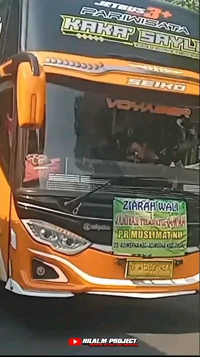 #shorts /// AKTOR SENANG DIMARI, ADA AKTOR SENANG MARI NGEBASURI😱🤣!!! Telolet basuri V3 bus RD ...