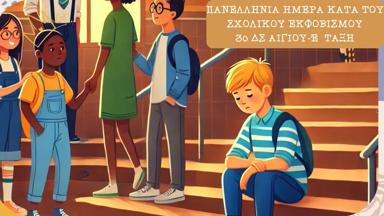 Πανελλήνια ημέρα κατά του Σχολικού Εκφοβισμού 2024-2025 - YouTube