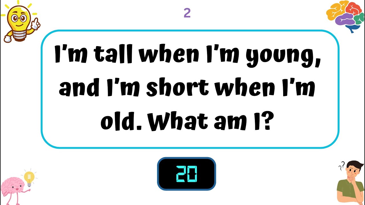 Are you SMART.. Tricky Brain Teasing Riddles for Family Fun !! #quiz ...