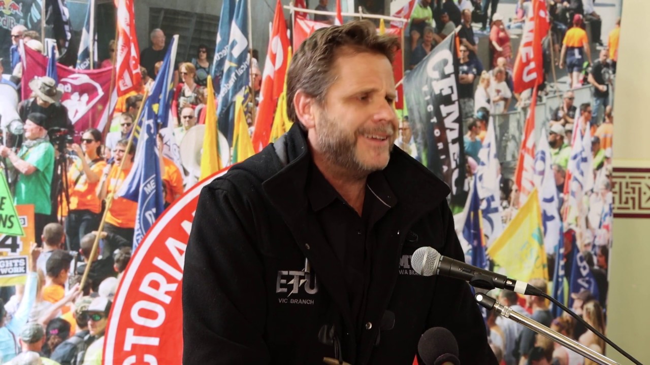 Troy Gray speaks at Just Transitions Report Launch. - YouTube