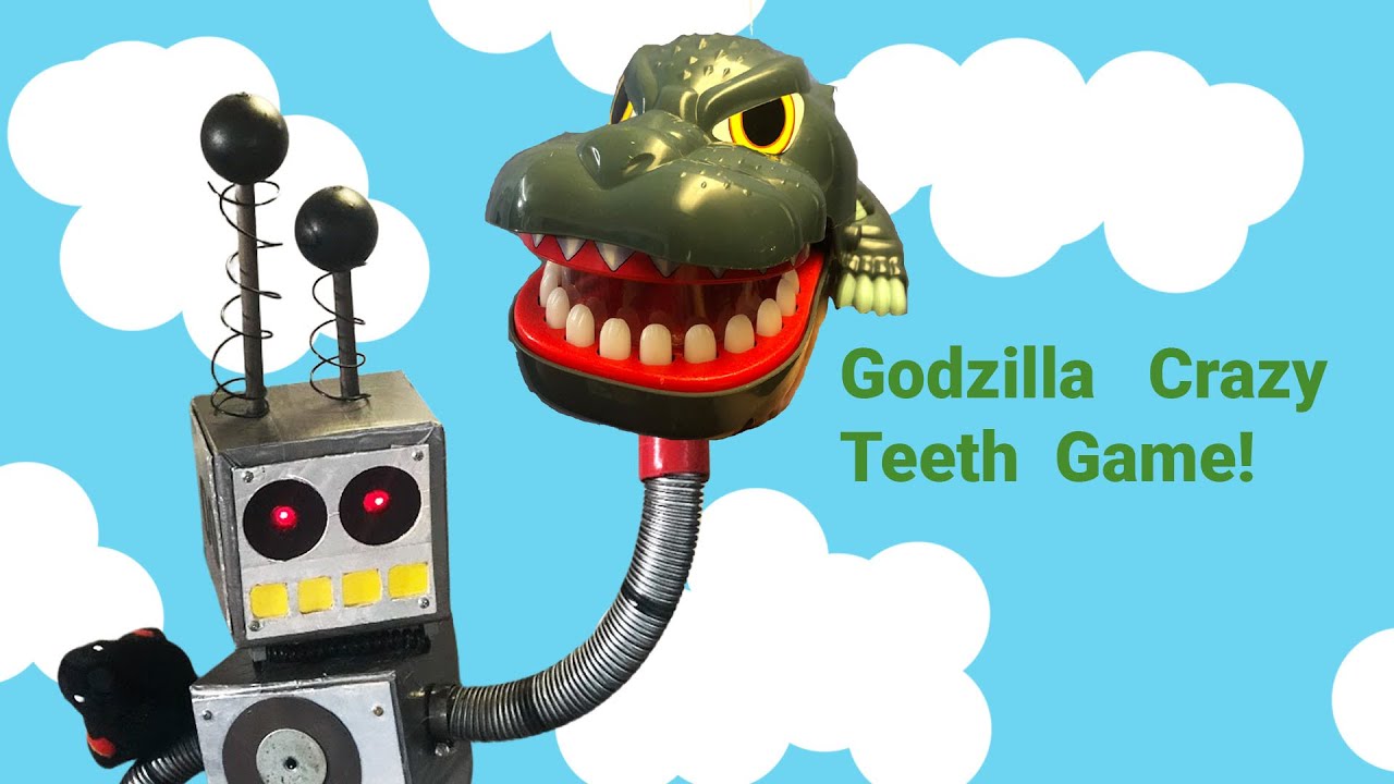 GODZILLA TEETH #godzilla #games - YouTube
