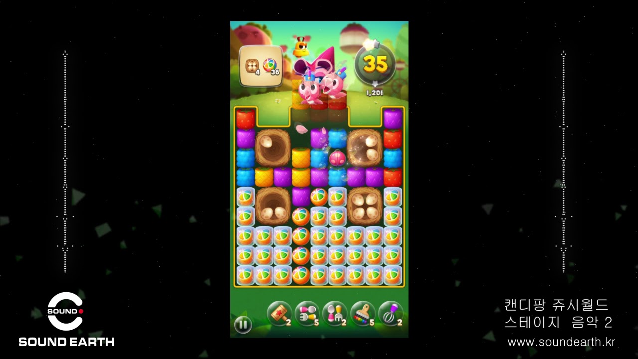 Candypang Juicy World - Stage Music 2 - YouTube