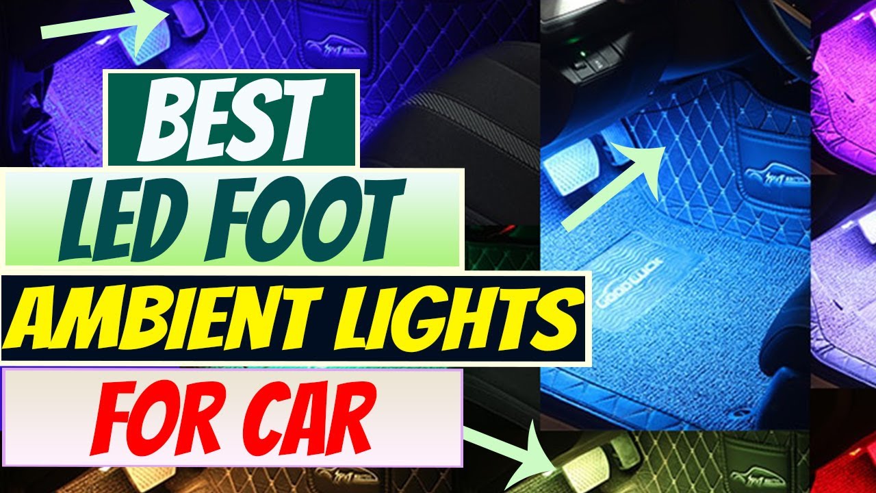 Best Car Interior Atmosphere Lighting ★ - Cheapest Led Foot Ambient ...