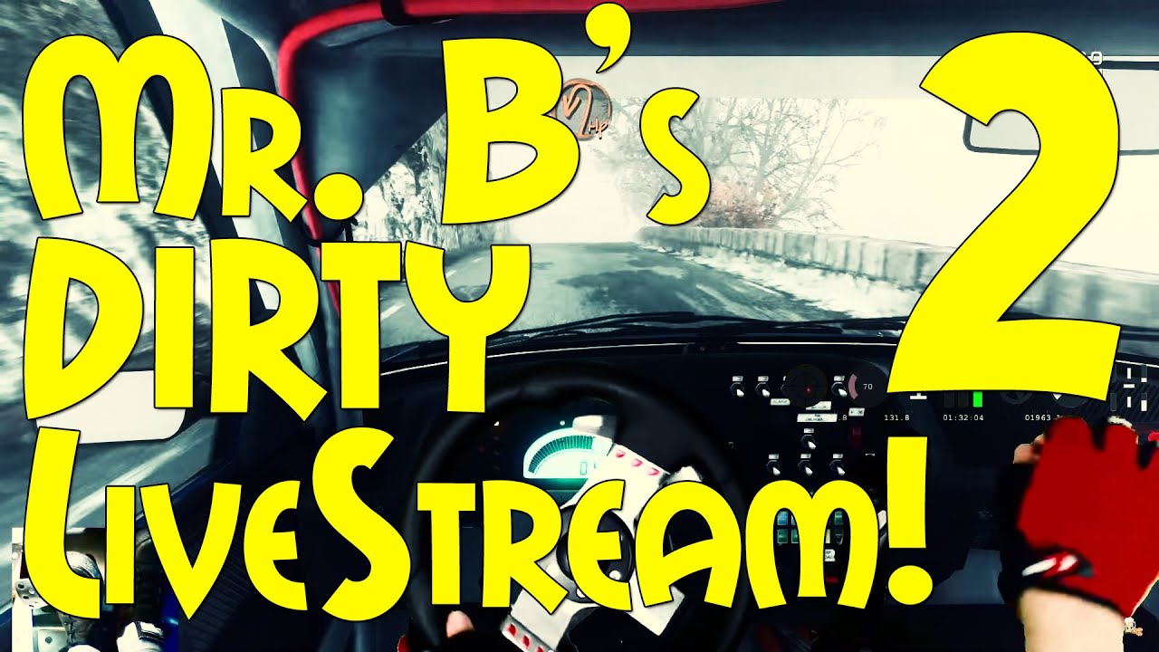 Dirt Rally Immersive Wheel - Livestream #2! - Testing out the VW Polo ...