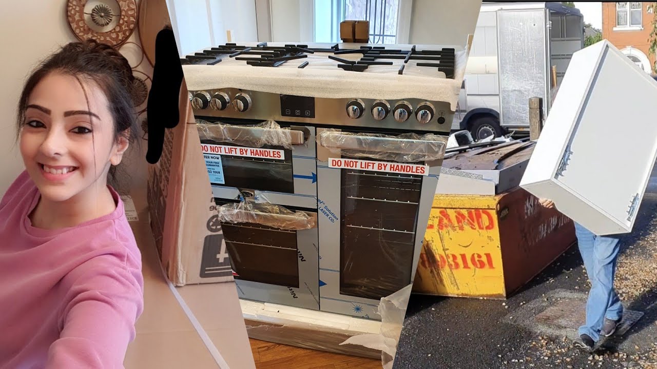 UK Kitchen Makeover Vlog | Kitchen Renovation | Room Makeover#kitchen # ...