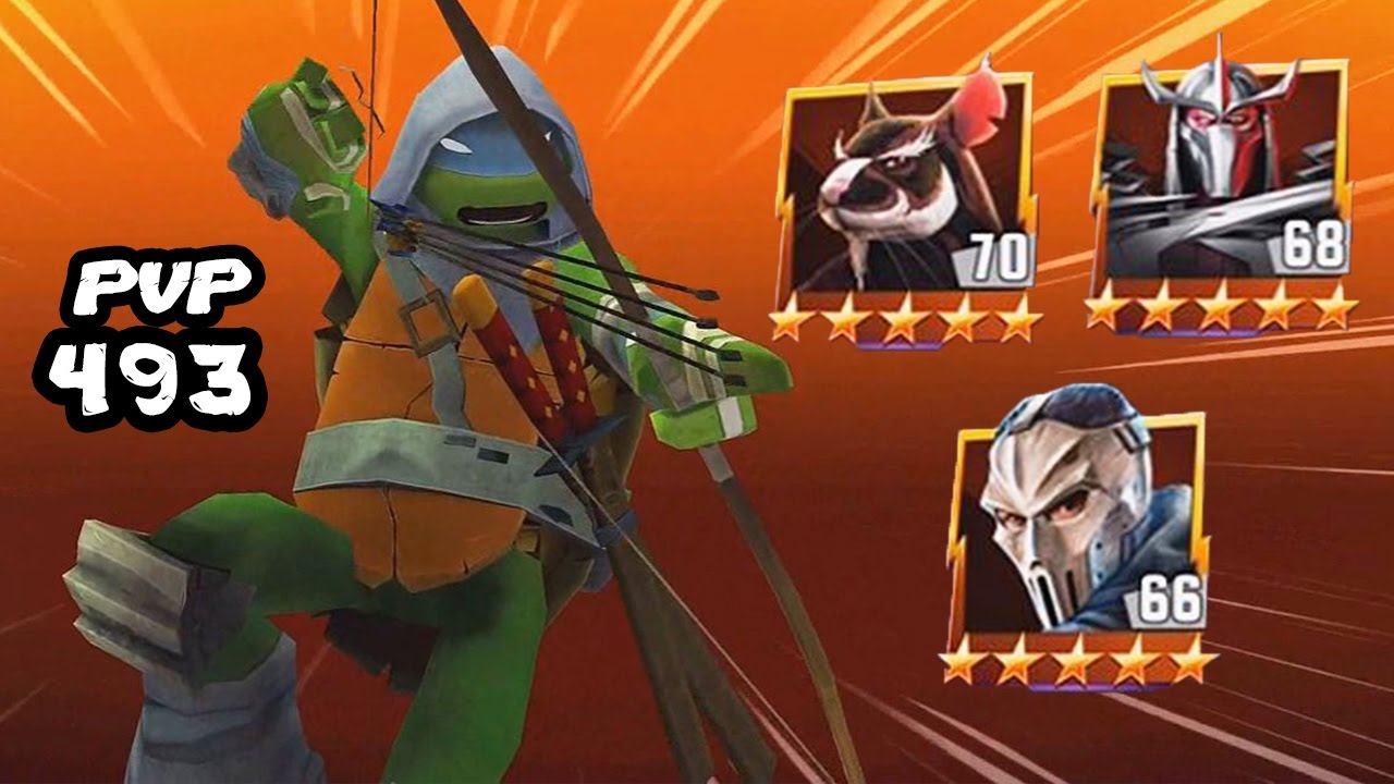 TMNT Legends PVP 493 (Leonardo Vision, Master Splinter, Casey Jones ...