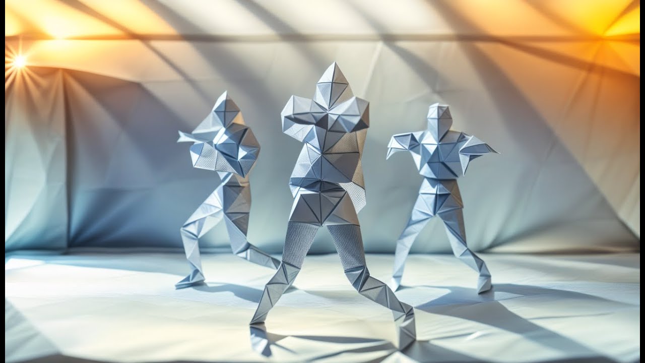 Origami Dance - YouTube