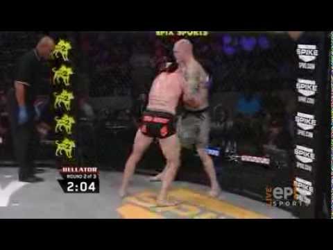 Bellator 72: Travis Wiuff big SLAM - YouTube