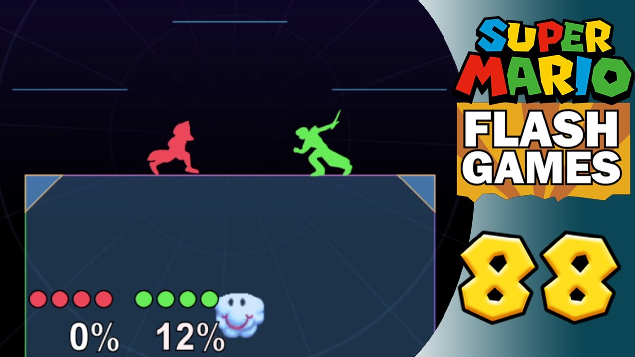 Super Mario Flash Games - Part 88 - Melee Light - YouTube
