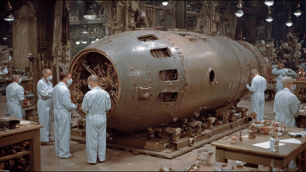 Inside "Fat Man": Recreating the Atomic Bomb Manufacturing Process ...