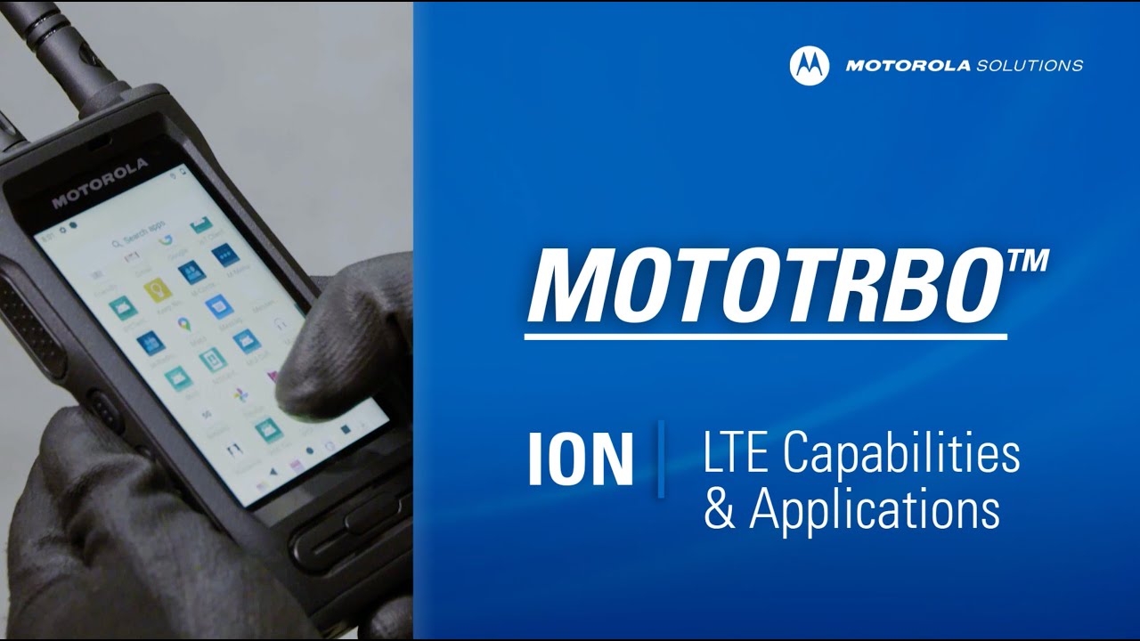 MOTOTRBO Ion Demo: LTE Capabilities and Applications - YouTube