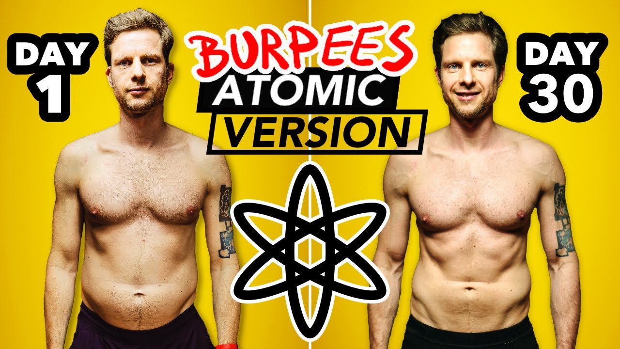 I Did 100 BURPEES Every Day For 30 Days I Atomic Habits Body