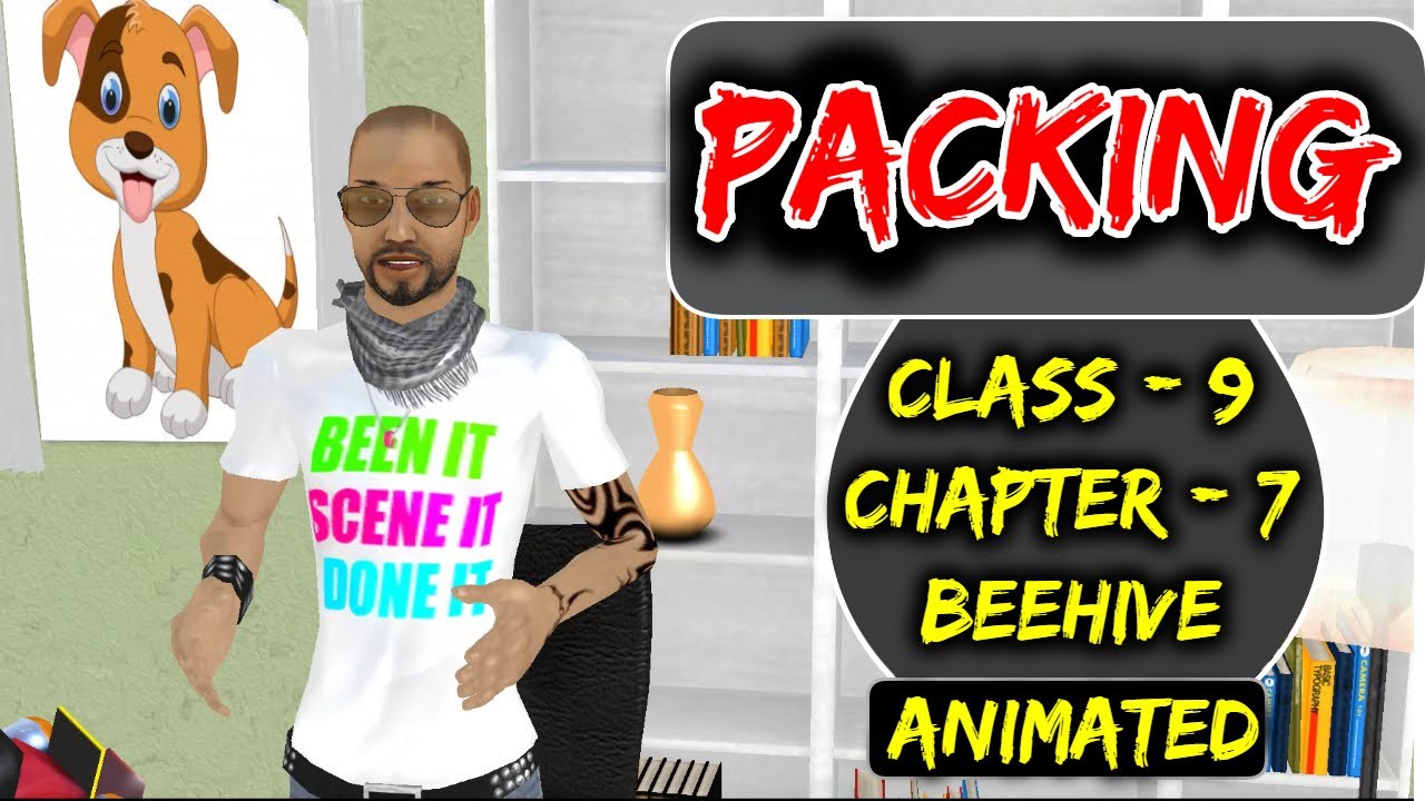 Packing Class 9 Animated Video | packing class 9 in hindi | English ...