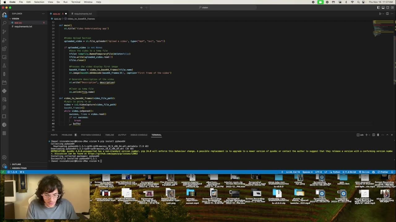 Unleash GPT-4 Vision on Videos: Build a Streamlit App with OpenCV & OpenAI GPT-4V! - YouTube