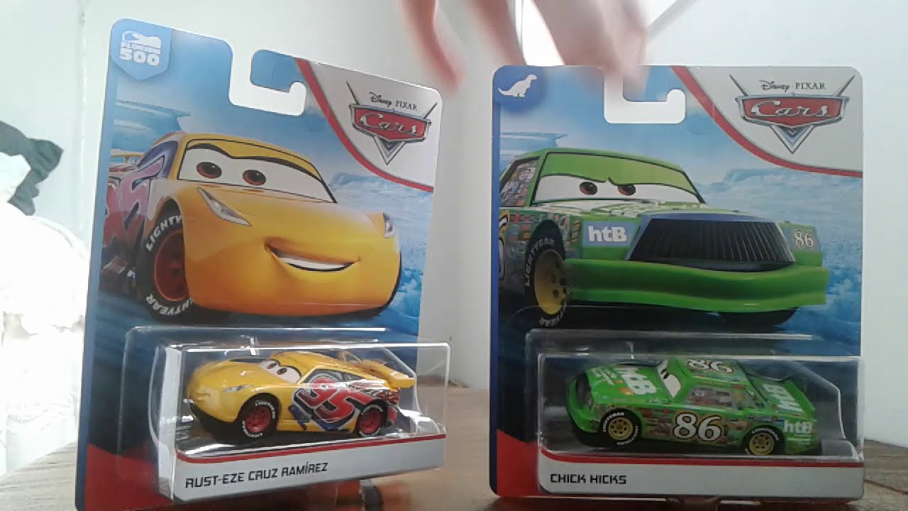 Disney pixer cars Doc Hudgens, Chick Hicks and Rust-Eze Cuz Ramirez ...