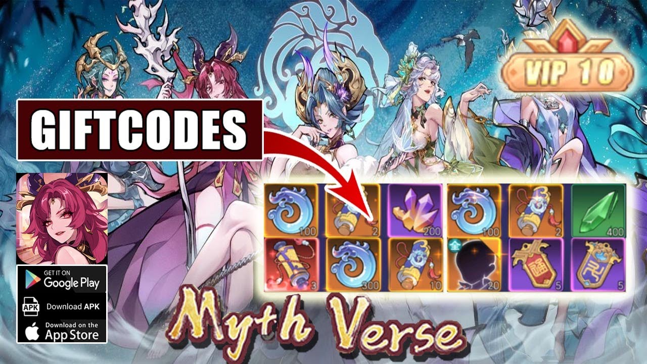 Myth Verse & All 4 Giftcodes | 4 Redeem Codes Myth Verse - How to ...